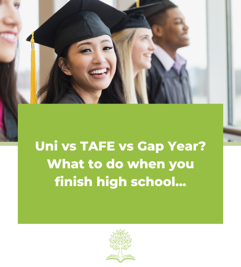 Uni vs TAFE vs Gap Year? What to do when you finish high school ...